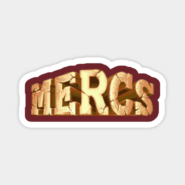Mercs Logo - Mercs - Magnet | TeePublic