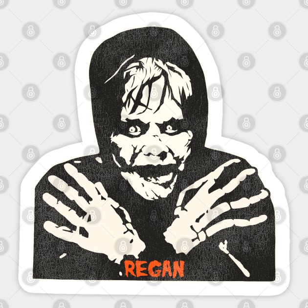 The Regan Ghost - The Exorcist - Sticker | TeePublic