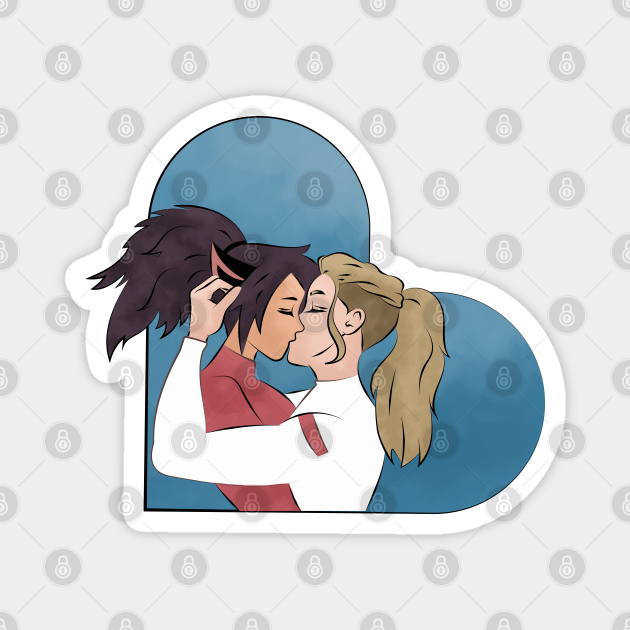 Catradora Kiss - Catradora - Magnet | TeePublic