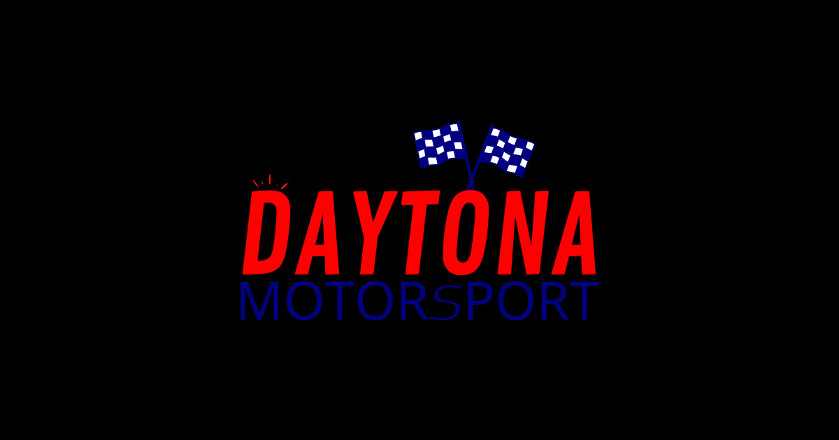 Daytona motorsport simple - Daytona - Posters and Art Prints | TeePublic