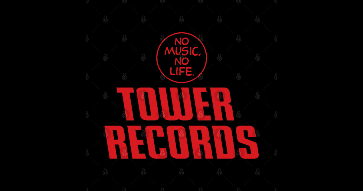 Tower Records - Retro - Sticker | TeePublic