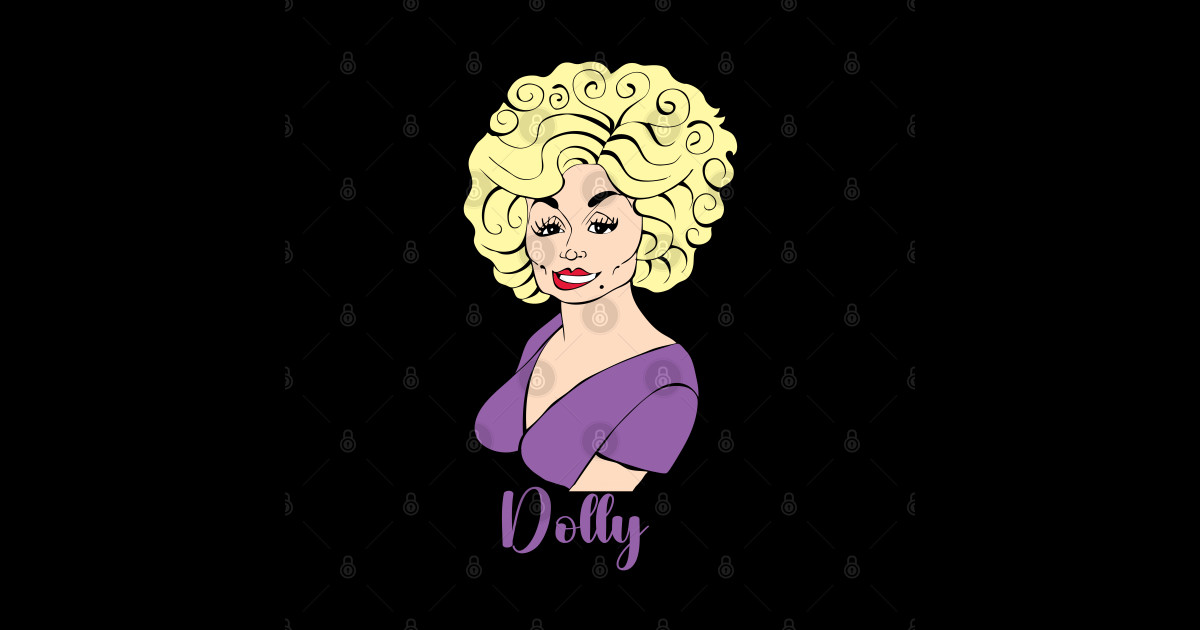 DOLLY PARTON FAN ART!! - Dolly Parton Country Music Nashville - Sticker ...