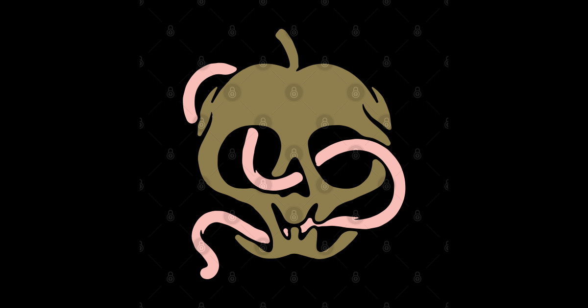 Rotted - Skull - Sticker | TeePublic