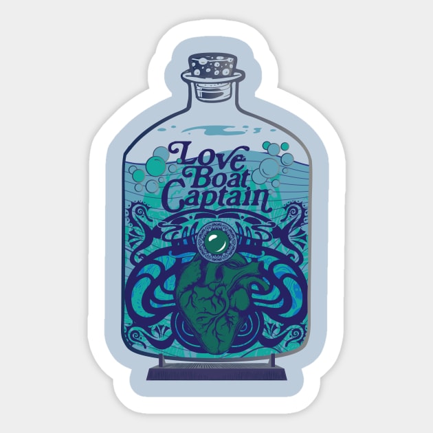 Love Boat Captain - Pearl Jam - Sticker | TeePublic