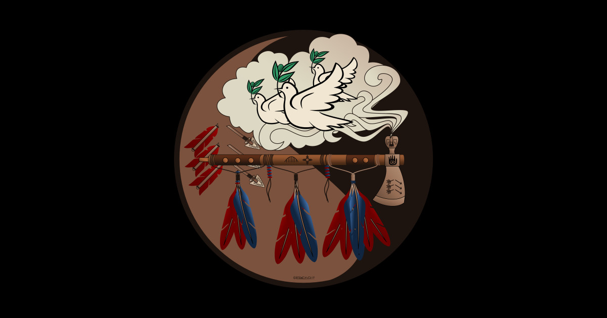 Peace Pipe - Peace Pipe - Sticker | TeePublic