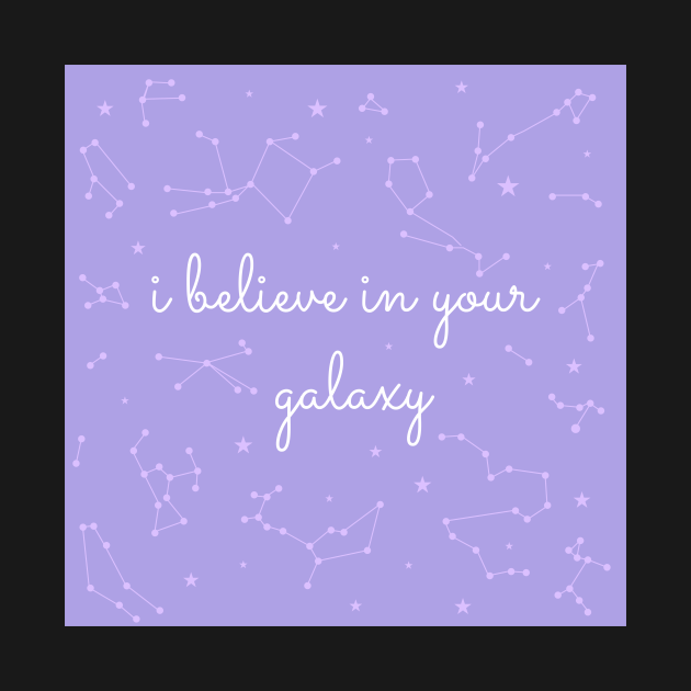 BTS Namjoon tweet "i believe in your galaxy" - Bts Namjoon - T-Shirt ...
