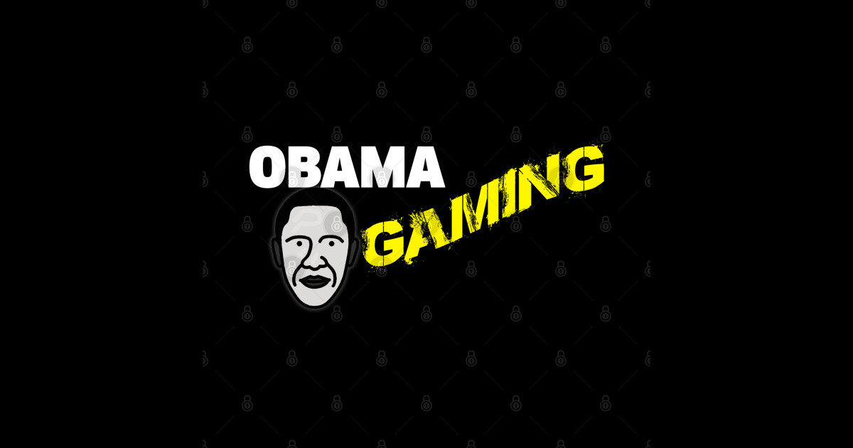 Obama Gaming - Tonyzaret - Sticker | TeePublic
