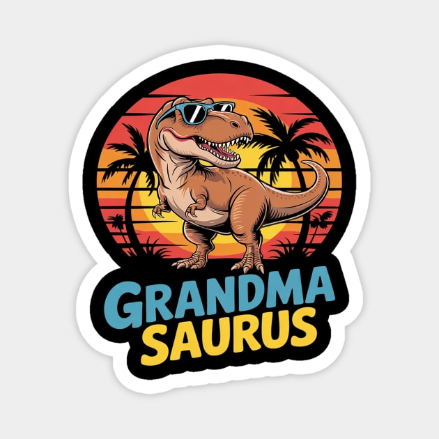 Grandmasaurus T Rex Dinosaur Grandma Saurus Family Matching ...