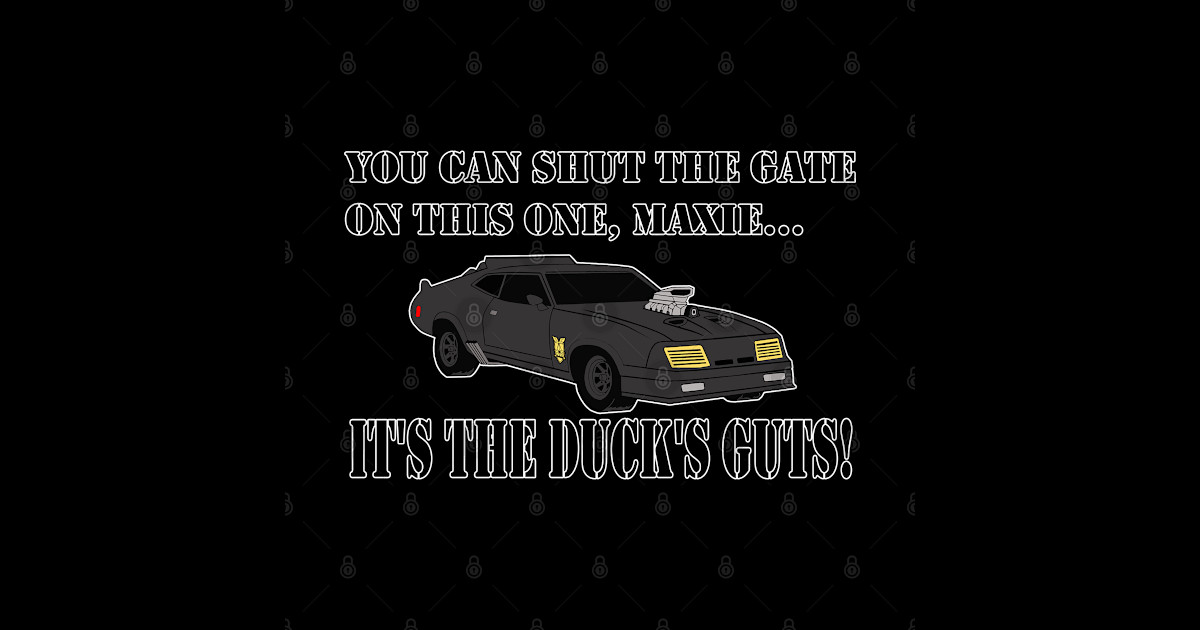 MAD MAX MFP INTERCEPTOR DARK - Mad Max Car - Sticker | TeePublic