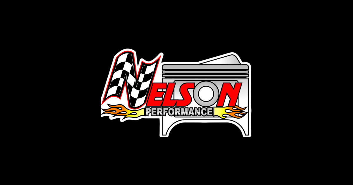 Nelson Performance Front&Back - Auto Racing - Sticker | TeePublic