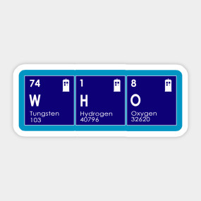 WHO ? - Periodic Table - T-Shirt | TeePublic