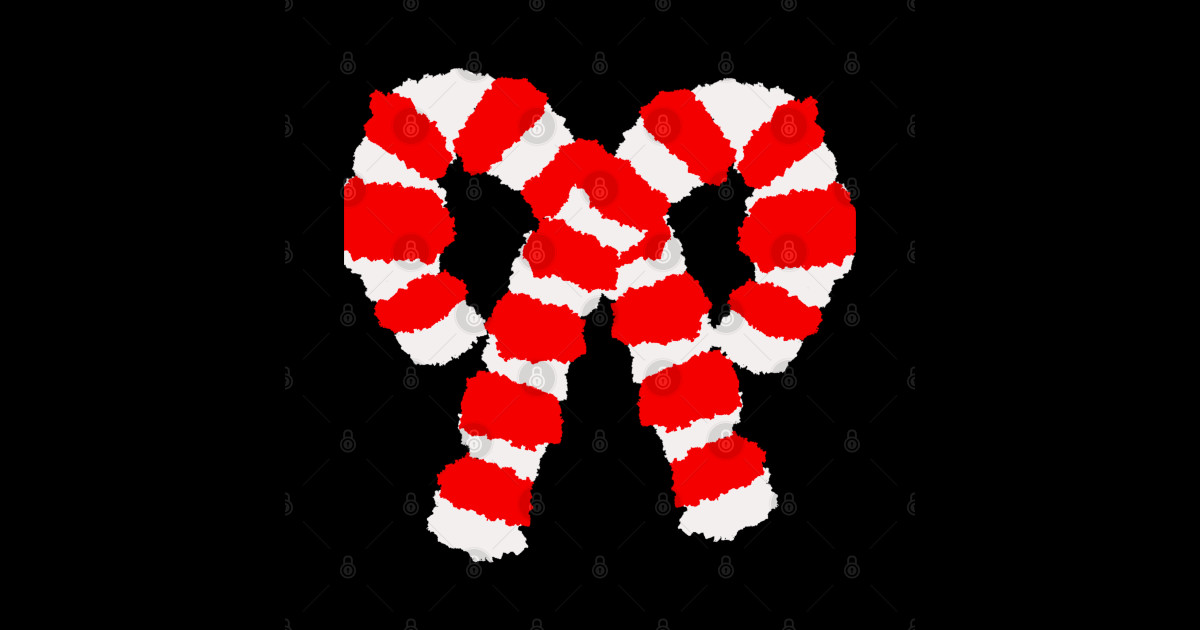 Two Candy Canes - Christmas - Sticker | TeePublic