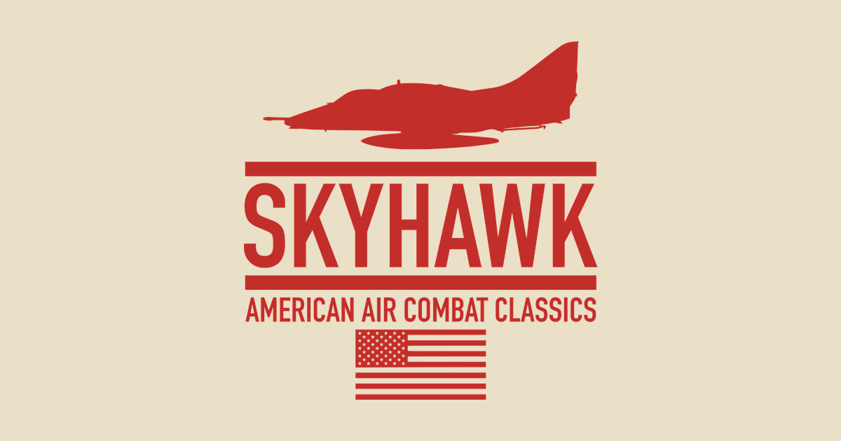 A-4 Skyhawk (small logo) - A4 Skyhawk Fighter Patch - T-Shirt | TeePublic