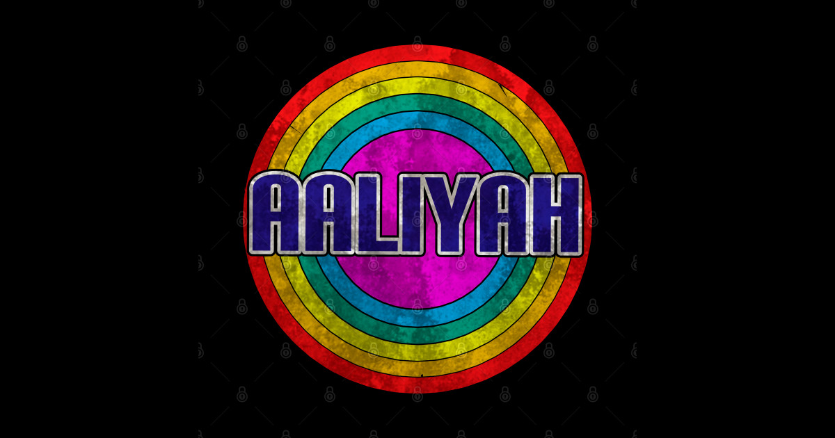 Aaliyah vintage - Aaliyah - Sticker | TeePublic
