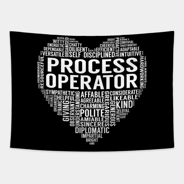 Process Operator Heart - Process Operator - Tapestry | TeePublic