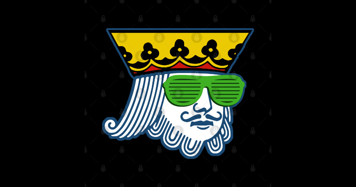 Kingz - King Of Spades - Sticker | TeePublic