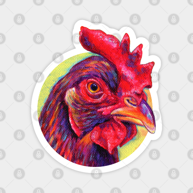 Rhode Island Red Chicken - Chicken - Magnet | TeePublic