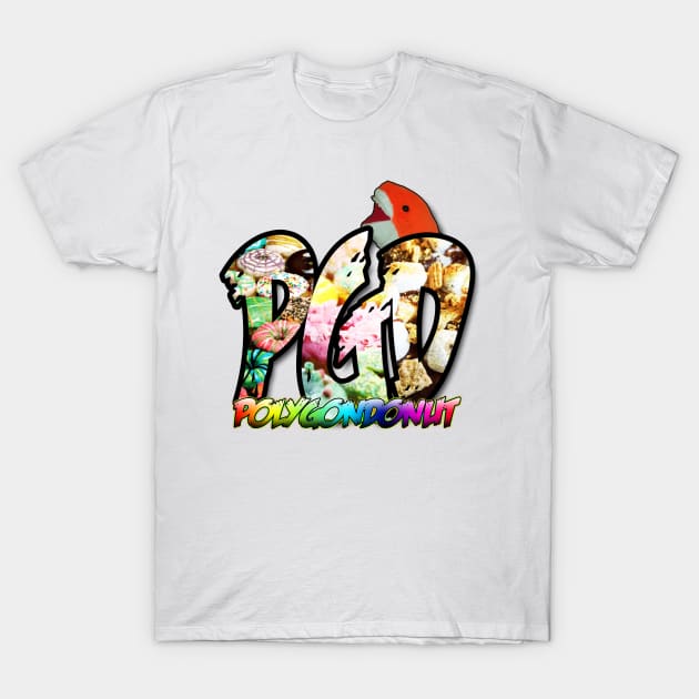Polygon Donut - Layout 1 - Donuts and Avatar - Polygondonut - T-Shirt ...