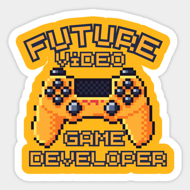 Future Video Game Developer - Future Video Game Developer - Sticker ...