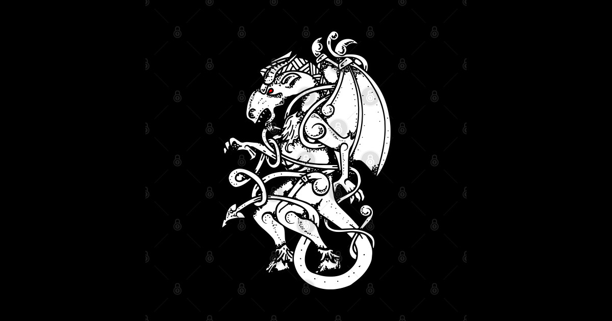 Celtic Cryptids - Jersey Devil - Jersey Devil - Sticker | TeePublic