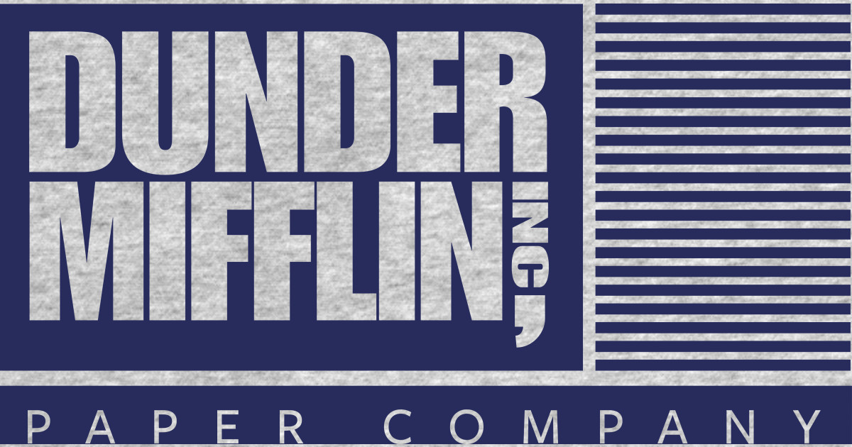 Dunder Mifflin Inc - The Office - Hoodie | TeePublic