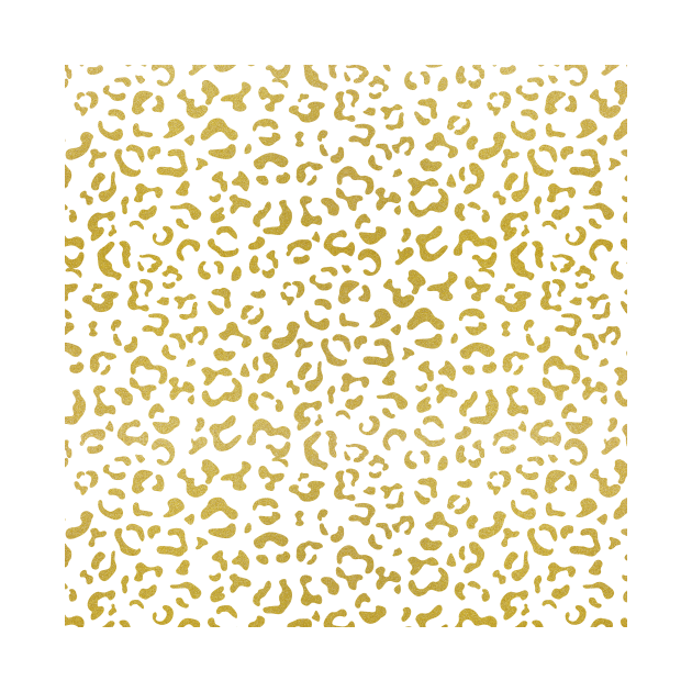 Gold Leopard, Gold Glitter, Leopard Print - Leopard Print - Tapestry ...