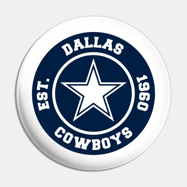 Dallas Cowboys - Dallas Cowboys - Pin | TeePublic