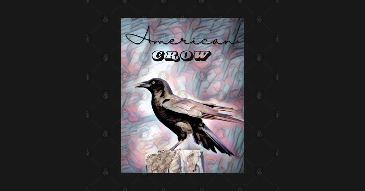 American Crow - Crows - T-Shirt | TeePublic