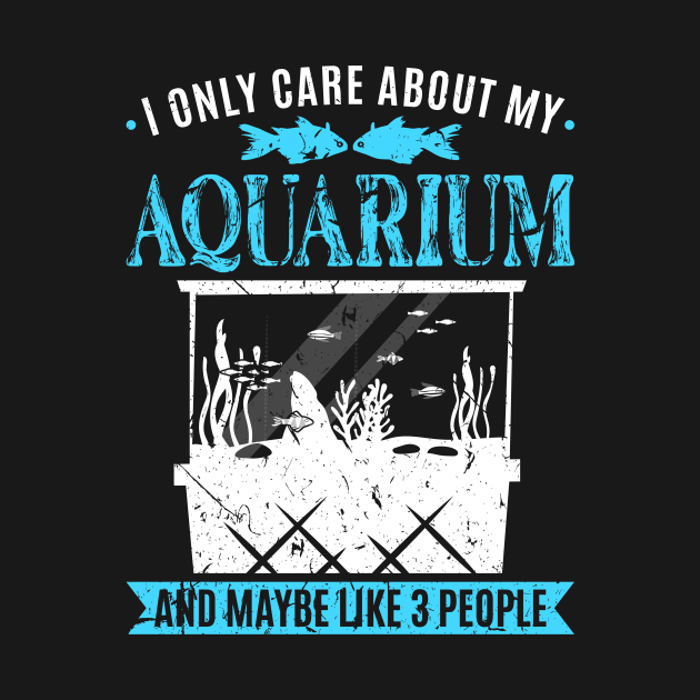 Reef Tank Fishkeeping Saltwater Aquarium - Gift For Aquarist - T-Shirt ...