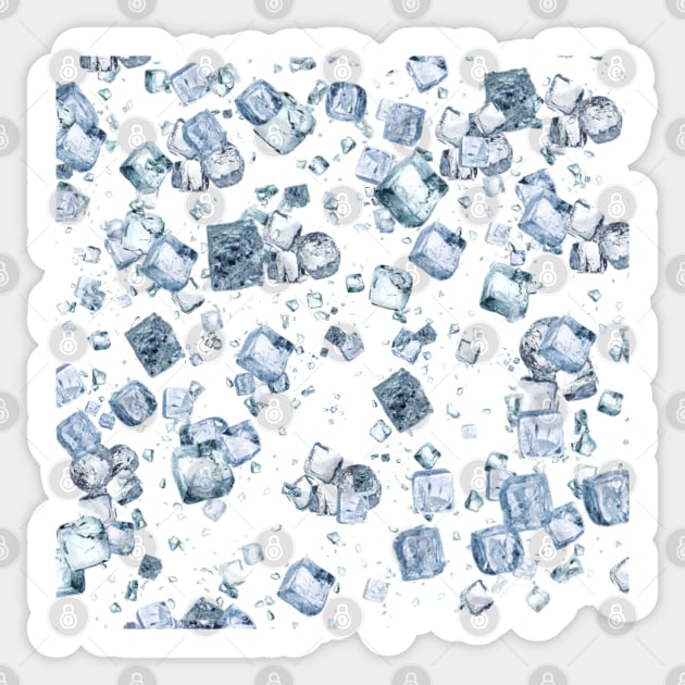 Ice cubes - Ice Cubes - Sticker | TeePublic