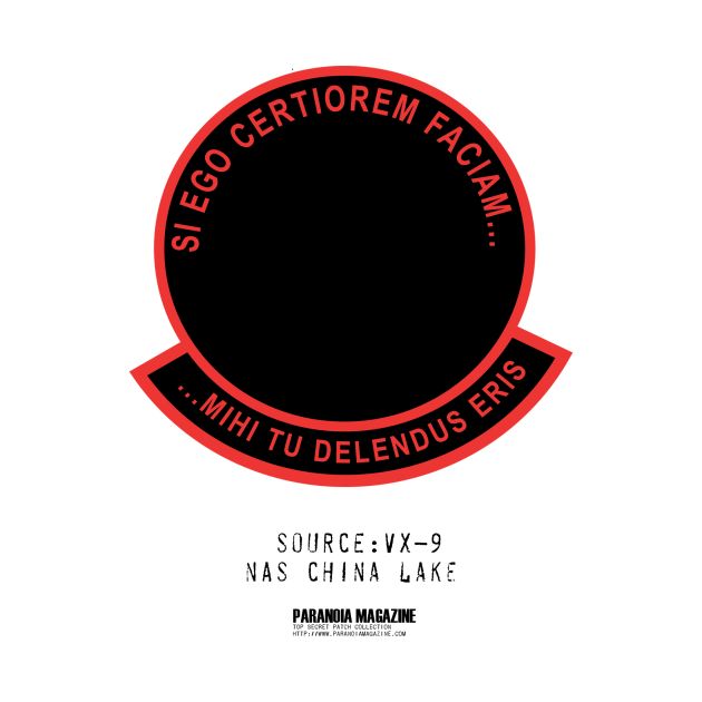 The Secret Patch Collection - VX-9 - Top Secret Patches - T-Shirt ...