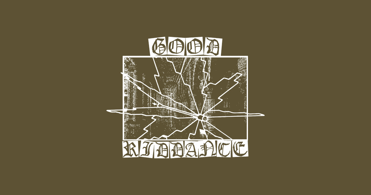 Good Riddance Shattered - Punk - T-Shirt | TeePublic