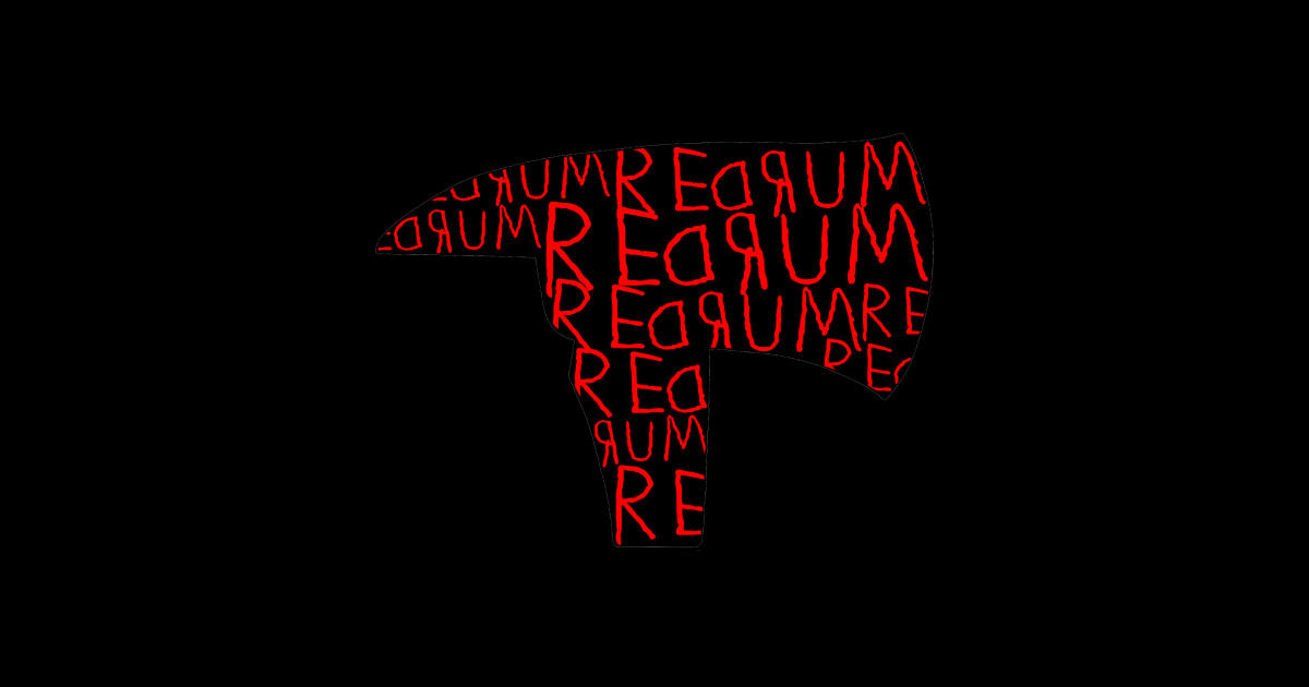 The Shining - Redrum - Sticker | TeePublic