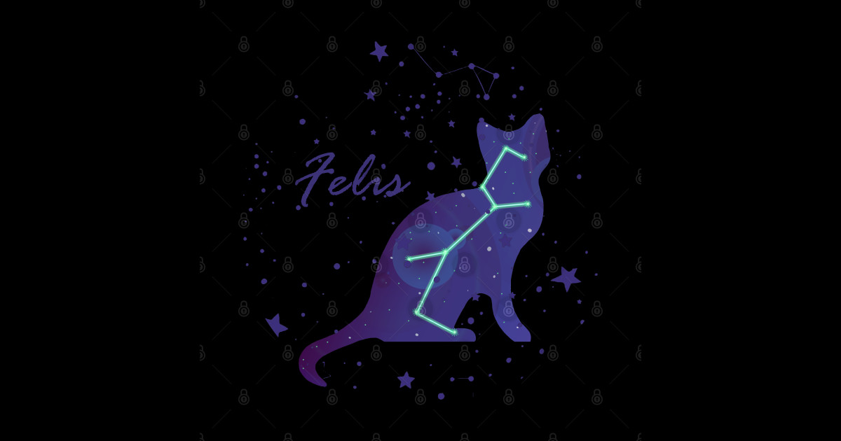 Felis Constellation - Felis Constellation - Sticker | TeePublic