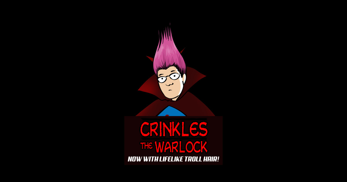 Troll Crinkles! - Humor - Sticker | TeePublic