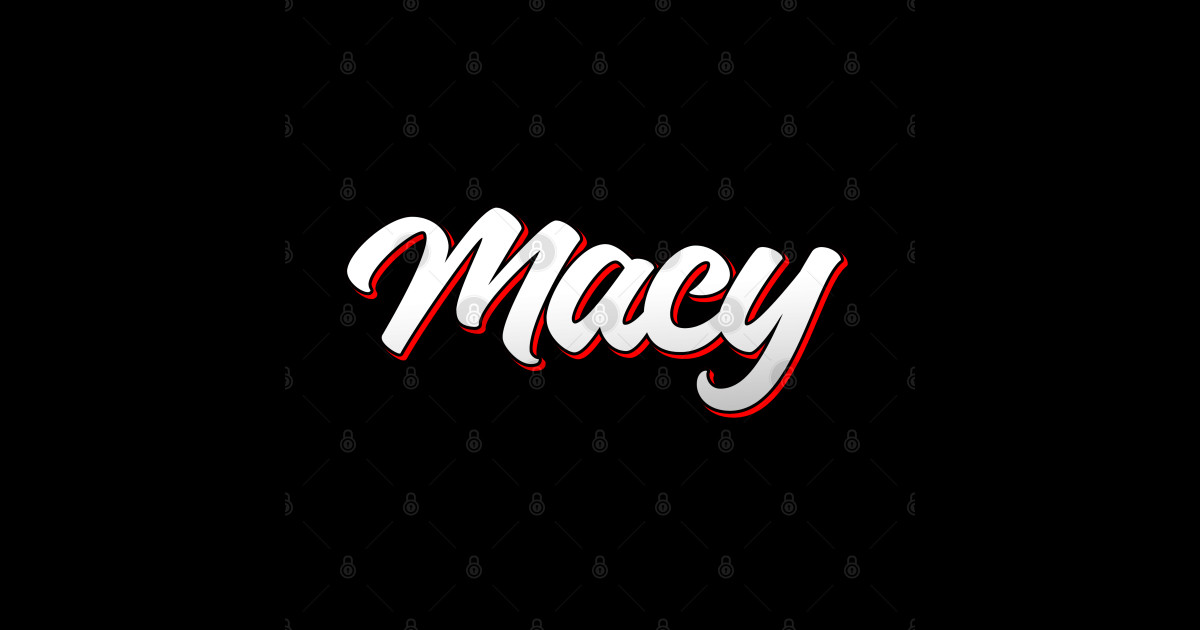 Macy name - cool 70s retro font - Macy Name Cool 70s Retro Font ...