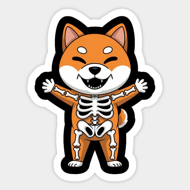 Shiba Inu Skeleton Cute Easy Dog - Shiba Inu Skeleton Cute Easy Dog ...