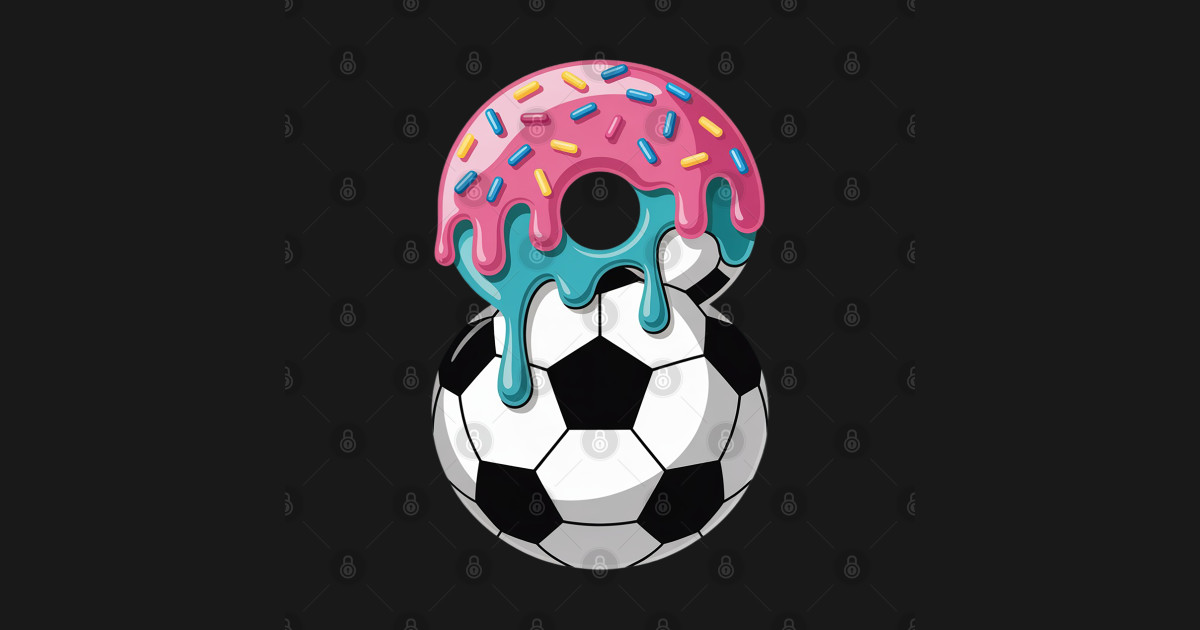 Soccer 8 Year Old Ice Cream Drip Youth 8th Birthday Boy 8 - Soccer 8 ...