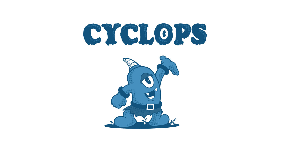 Cyclops Cartoon - Cyclops - T-Shirt | TeePublic