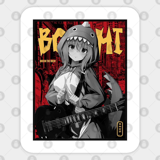 Bocchi Hitori Gotoh - Bocchi - Sticker | TeePublic