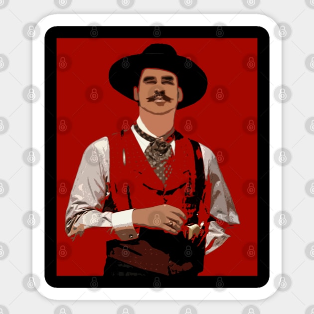 val kilmer - Doc Holliday - Sticker | TeePublic