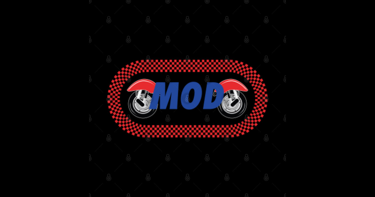 Mod Culture - Mods - Sticker | TeePublic