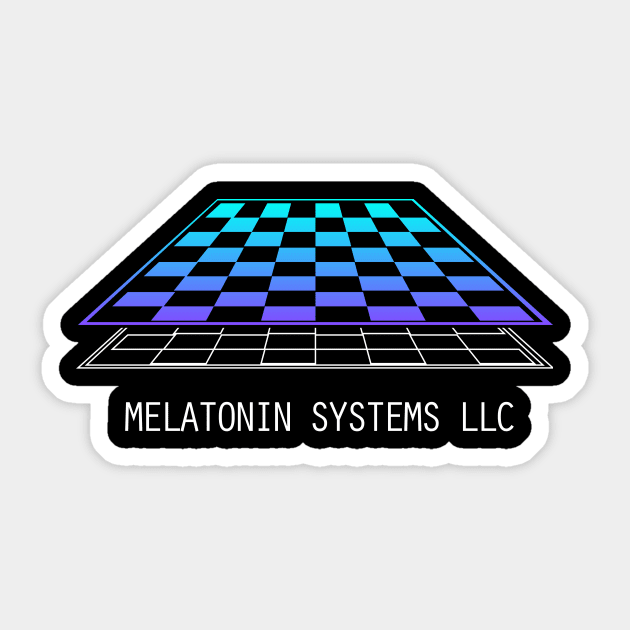 Melatonin - Digital 90s Aesthetic Vaporwave - Vaporwave - Sticker ...