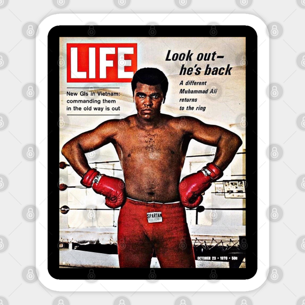 Muhammad Ali - Muhammad Ali - Sticker | TeePublic