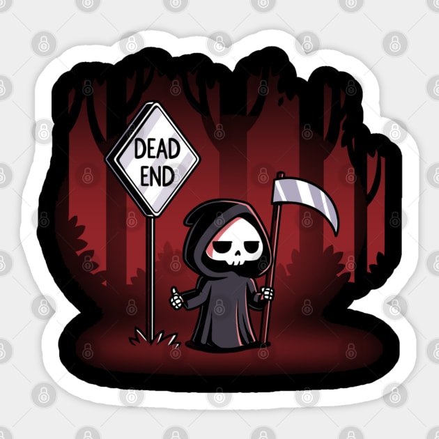 Dead End - Teeturtle - Sticker | TeePublic
