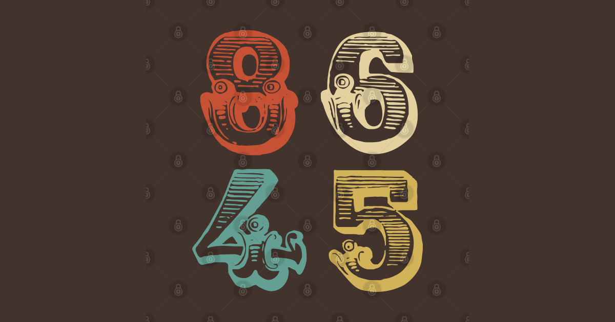 86 45 Anti Trump - 86 45 Anti Trump - T-Shirt | TeePublic