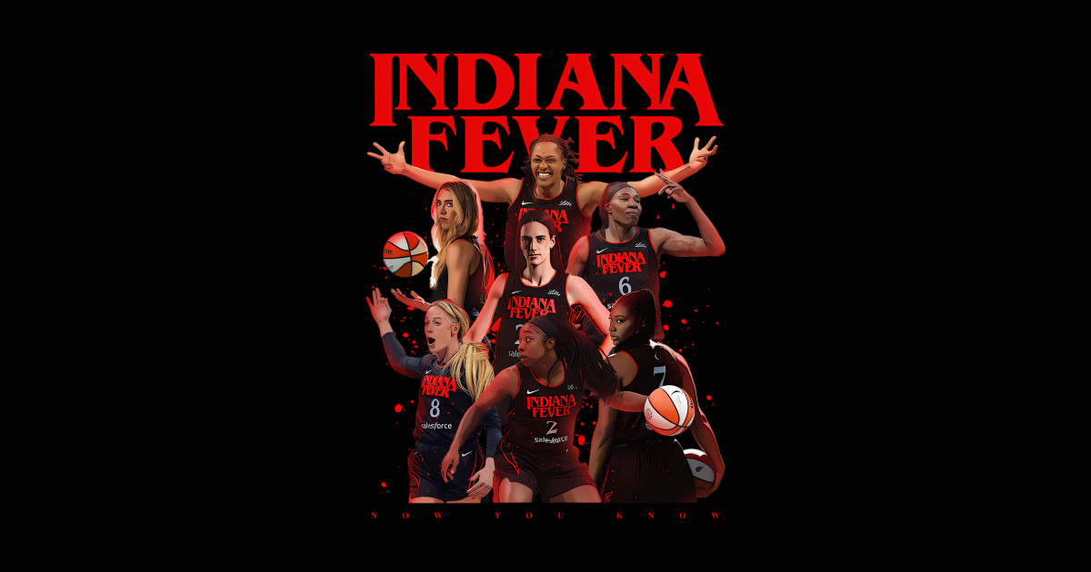 Indiana Fever | WNBA Team Spirit - Indiana Fever - Sticker | TeePublic
