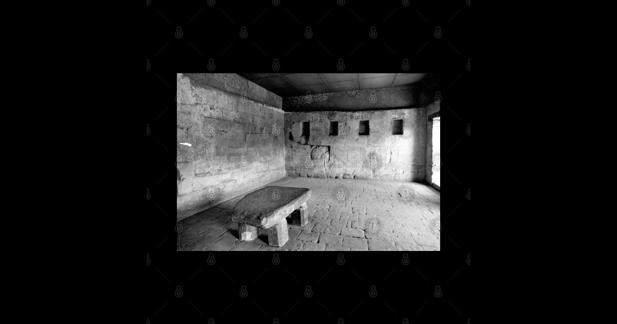 Vintage Photo of Ransom Room Cajamarca Peru - Peru - Sticker | TeePublic