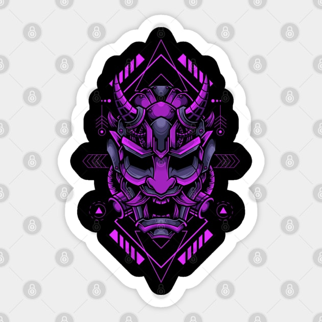 Machine Oni: Futuristic Robotic Interpretation of an Oni Mask - Oni ...