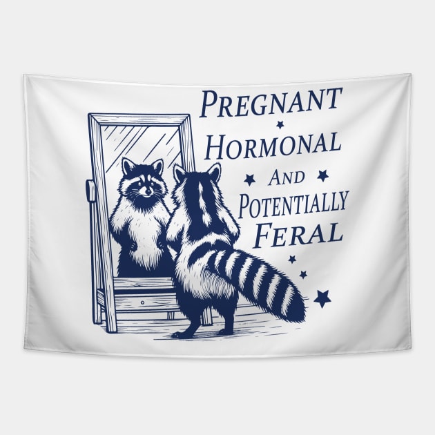 Pregnant Hormonal And Potentially Feral Funny Meme Racoon - Pregnant ...